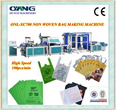 Cina Borsa non tessuta ultrasonica automatica piena che fa macchina in vendita
