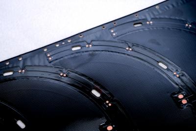 Chine Plaques de circuits imprimés flexibles en FPC pliables de haute qualité fabriquées avec du matériau de base en polyimide:plaque courbe à vendre
