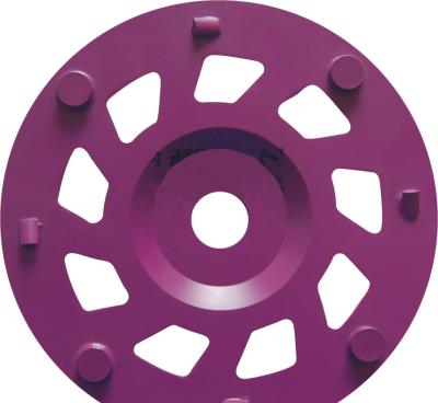 Cina ruota a 7 pollici concreta della tazza di 8t Diamond Cup Grinding Wheel For PCD in vendita