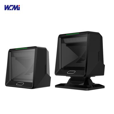 China F Fixed 2D Desktop Omnidirectional Barcode Scanner Platform with Base Stand Scanner Self Checkout QR Code Reader Supermarket for sale