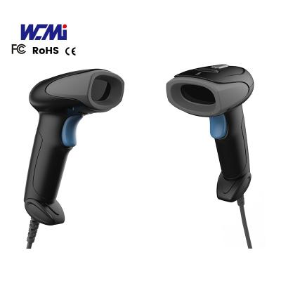 China Factory Barcode Reader Portable Manual Scanners 1d 2d Wired Handheld USB Barcode Scanner for Inventory for sale