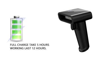 China A HS9130 Supermarket Mini Price for Storage Animal Pocket Sensor Read Wireless Handheld Qr Code Scanner with Charge bar Reader for sale
