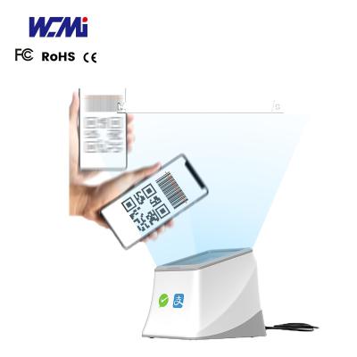China WCMI Alipay Qr Code Scanner 2d Desktop Barcode Scanner Qr Bar Code Scanner Automatic Mobile Payment Barcode Reader for Android for sale