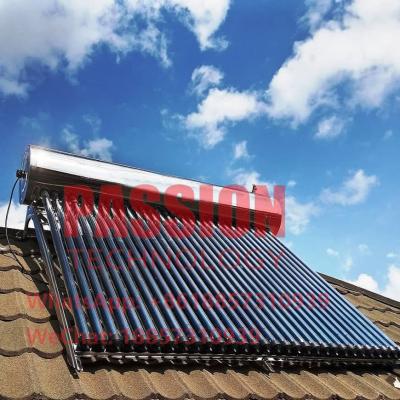 Chine 304 l'eau solaire à haute pression Heater Heat Pipe Solar Collector de l'acier 300L de Stainelsss à vendre