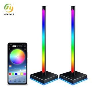 China RGB Music Atmosphere Light Multi-Rhythm Mode Computer Tabletop Game Headset Stand Can Be Controlled By APP for sale