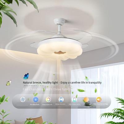China JYLIGHTING Remote Control LED Fan Ceiling Light For Kids Bedroom Living Room LED Ceiling Fan for sale