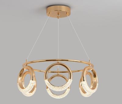 JYLIGHTING Εσωτερικό Χρυσό Πολυτελές Μεταλλικό Φωτιστικό Κρεμαστό Φωτιστικό Βόρειου Στυλ Μοντέρνο Πολυέλαιος για Καφετέριες, Εστιατόρια, Μπαρ, Κουζίνες