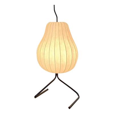 China Nordic Art Led Hotel Living Room Bedroom Modern Silk Floor Lamp for sale