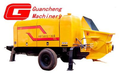 Cina Piccola pompa per calcestruzzo mobile portatile HBT30S, pompa per calcestruzzo del rimorchio elettrico in vendita