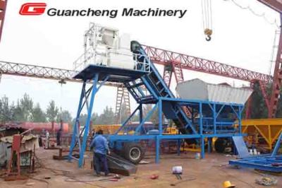 Cina centrale di betonaggio concreta mobile 380V/50HZ di capacità di 25 m3/h in vendita