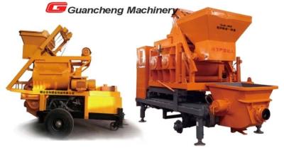 Cina Rimorchio mobile della pompa della betoniera dell'asse gemellata per costruzione in vendita