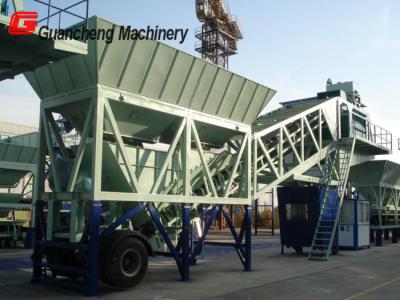 Cina Centrale di betonaggio concreta mobile portatile, centrale di betonaggio automatica del silo di cemento mini in vendita