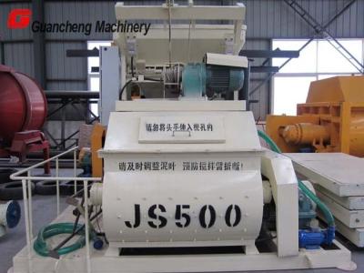 Cina betoniera obbligatoria 500 L volume di iso 25.5m3/h di scarico in vendita