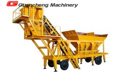 Cina Pianta mobile di miscela di calcestruzzo, altezza di scarico automatica della centrale di betonaggio 3.8m in vendita