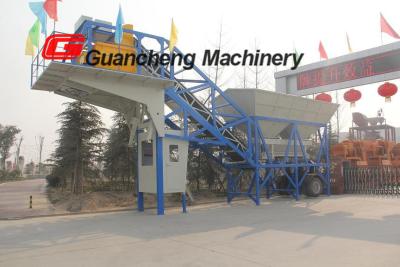 Cina Pianta concreta portatile mobile in lotti della pianta 35 m3/H del cemento con il sistema di controllo in vendita