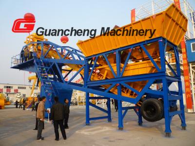 Cina Centrale di betonaggio concreta mobile 18 CE/di iso 75 m3/h. 5 chilowatt con la nuova sala di controllo in vendita