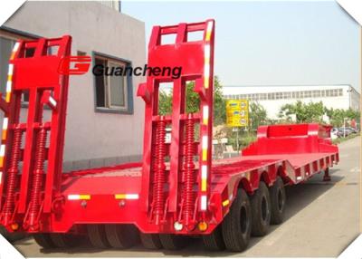 Cina Rimorchio basso dei semi del letto di 4 assi con il acciaio al carbonio 60 tonnellate - una capacità di 100 tonnellate in vendita