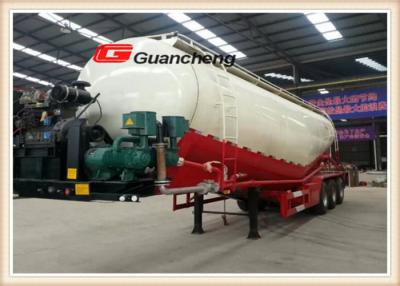 Cina Forma di v 50 carico utile massimo in serie del carro armato di carico del semirimorchio cisterna del cemento di potere alla rinfusa di tonnellata 60T in vendita
