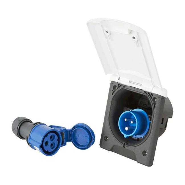 Self-Propelled/Trailer Rvs RV Outer Electrical Inlets for RV Truck Camper Motorhomes DIY