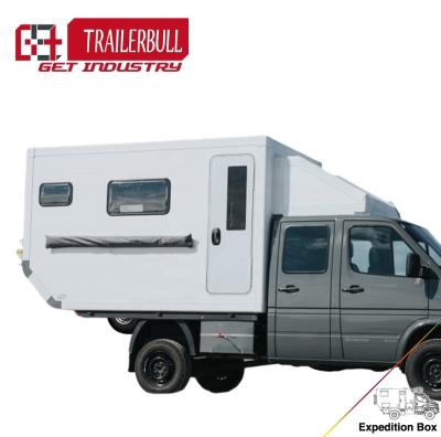 中国 自転車体験をアップグレード DIY愛好家向け カスタマイズされたキャビ オーバー トラック キャンピング シェル 販売のため