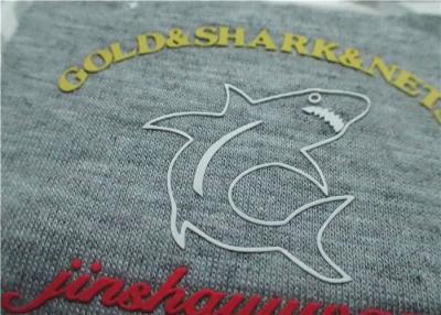 3D Embossed Colorful Screen Printing Labels With Hot Melt Glue Heat Press For T