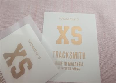 Cina Etichette di abbigliamento con stampa anti-sublimazione in vendita