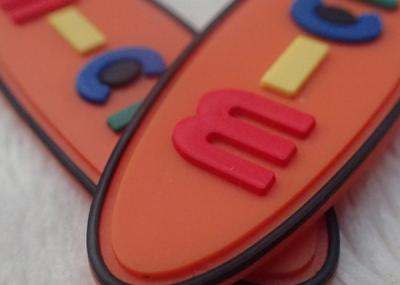Cina Patch di PVC morbido rosso rosso per strumento di lavaggio del viso / patch di silicone morbido in vendita