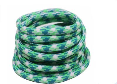 Cina 100% poliestere Elastic Cord String Colorful Braided Rope Logo Printed in vendita