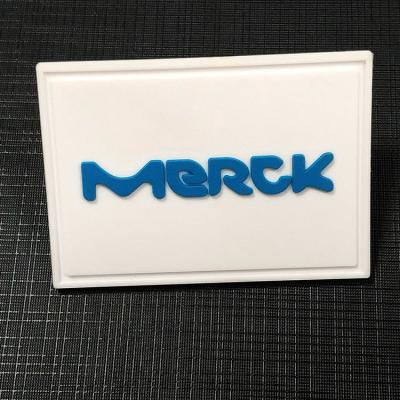 3D Personalized Logo Sewing Printed Applique Patches Tags Embossed Silicone