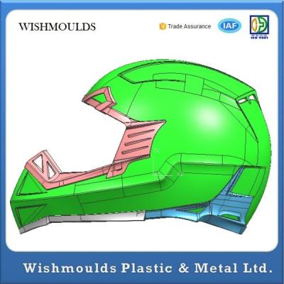 China Protótipo plástico plástico feito sob encomenda disponível da modelação por injeção do OEM para o capacete do ABS à venda