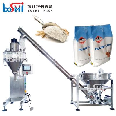 China 250g 500g 1kg Milk Powder Filling Machine Semi Automatic With PLC Control for sale