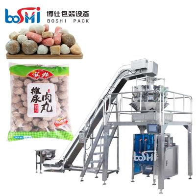 Cina Impacchettatrice dell'alimento congelata controllo dello SpA per i chip congelati polpetta del gamberetto in vendita
