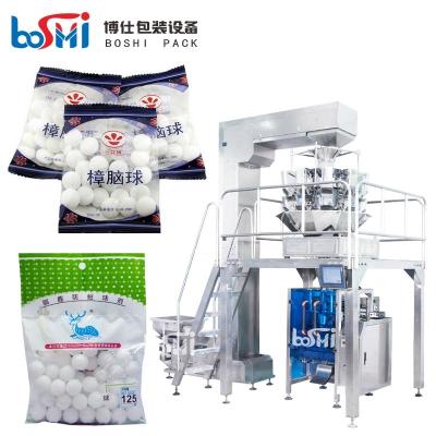Cina Macchina imballatrice della compressa della canfora della palla di canfora automatica con il pesatore di Multihead in vendita