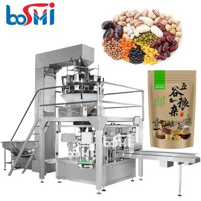 Cina Macchina imballatrice di muesli del cereale della farina d'avena dello spuntino del granello di Premade della borsa dello zip della borsa automatica della serratura in vendita