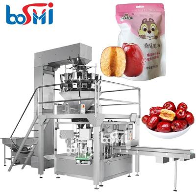 Cina Macchina imballatrice data Chips Cracker Standup Pouch Bag molle dello spuntino di Candy dell'orso gommoso automatico in vendita