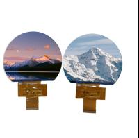 Quality 800x640 Round Circular LCD Display Oled Touch Screen Driver IC FL5893 3.5 Inch for sale