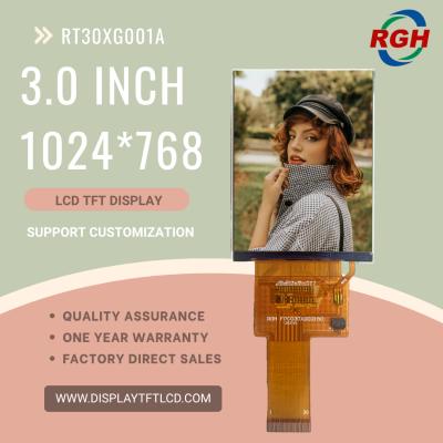 China Pantalla LCD TFT compacta de 3,0 pulgadas con pantalla de alta resolución en venta