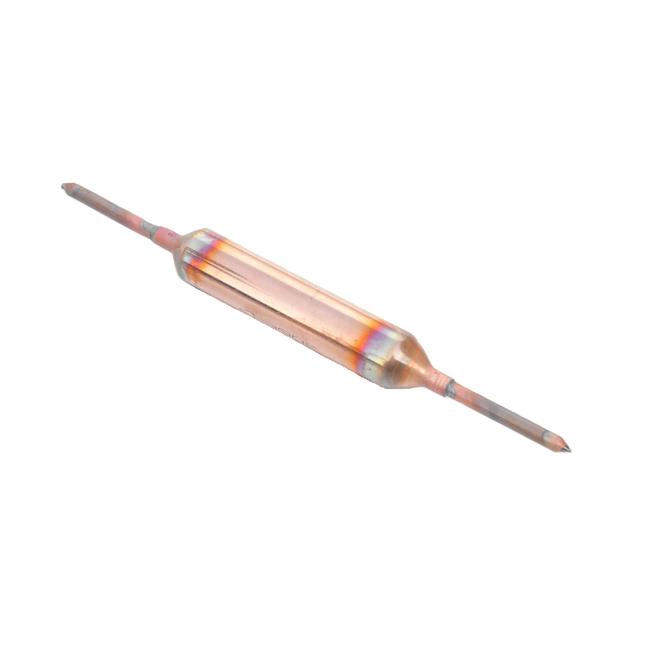 Close-up view of Welding Copper Filter Drier connection points