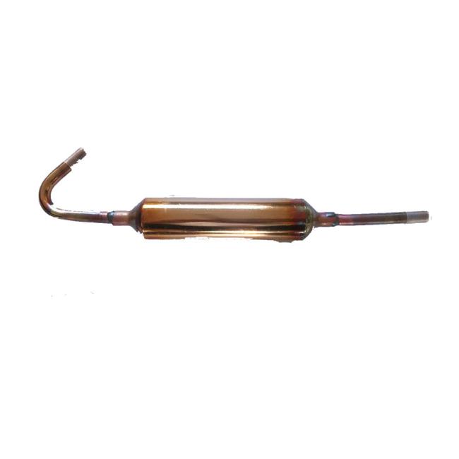 Copper Tube Accumulator for Refrigerator - Close-up View