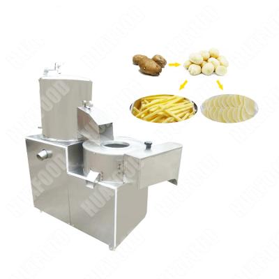 China Industrial Multi Function Power Washing Potato Machine Potato Peeler And Slicer for sale