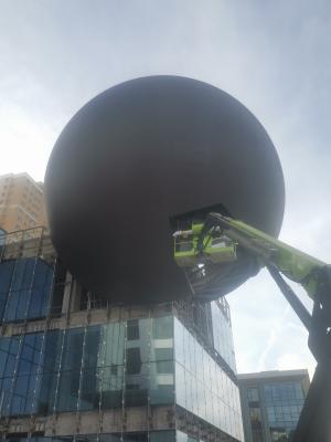 중국 P4 옥외 LED 구형 스크린: 모든 각도에서 놀라운 경험을 선사하는 디스플레이 효과와 구조 기술의 독특한 통합! 판매용