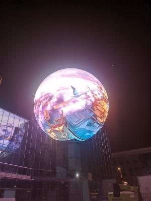 중국 P4 옥외 LED 구형 스크린: 모든 각도에서 놀라운 경험을 선사하는 디스플레이 효과와 구조 기술의 독특한 통합! 판매용