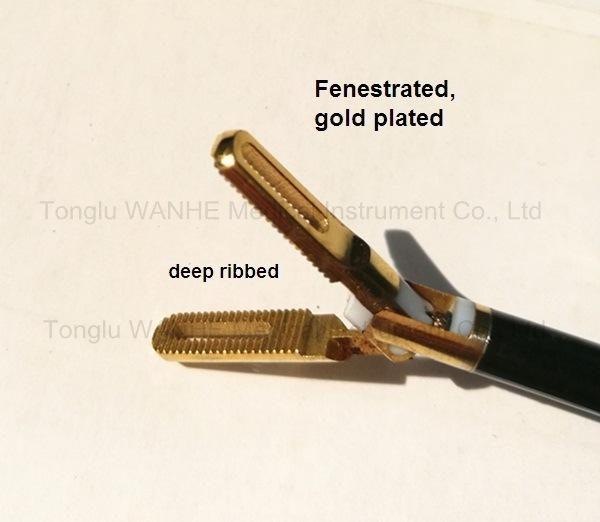 Laparoscopic Instruments Gold-Plated Bipolar Coagulating Forceps