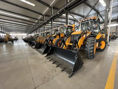 Rotary Load and Unload 2.5 Ton Quick Hitch Backhoe Wheel Loader with Maquinas