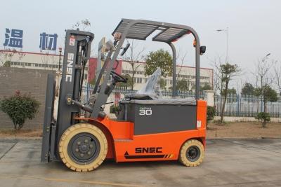 3.0t Battery Power Forklift with Red/ Yellow/ Green Color Choice and Ghost