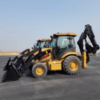 Quality 2.5 Ton Wheel Type Excavator Backhoe Loader Design with 2740mm Bucket Dumping Height for sale