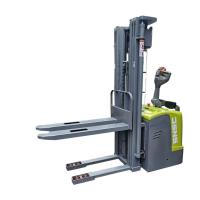 Quality Electric Rider Stacker With Pedal Arm 1500kg/2000kg Capacity Min. Lifting Height 85mm for sale