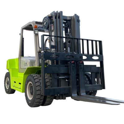 Κίνα ZOOMLION Diesel Engine Forklift 22500 LBS Lifting Capacity 10 Ton With Pneumatic Tires προς πώληση