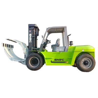 Κίνα ZOOMLION Diesel Engine Forklift 22500 LBS Lifting Capacity 10 Ton With Pneumatic Tires προς πώληση