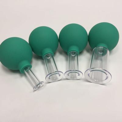 Chine le visage 4pcs en verre massent l'ensemble mettant en forme de tasse médical chinois à vendre